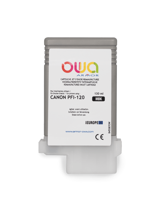 Nouveauté Jet d'Encre OWA - cartouche traceur Canon - avril 2023